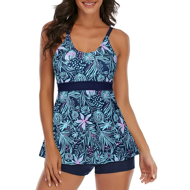 Zando Plus Size Tankini Bathing Suit Plus Size Swimsuits For Women
