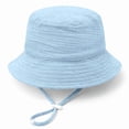 Baby Sun Hat UPF 50+ Sun Protection Wide Brim Bucket Hat Summer Beach ...