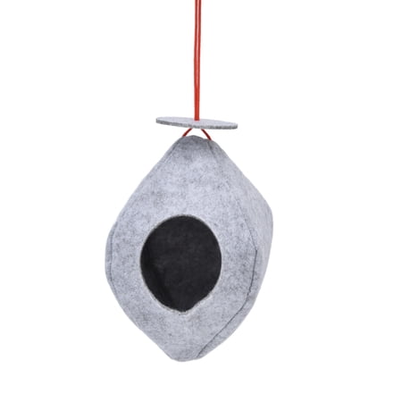 Felt Cloth Bird Feeder, Hanging Design Circular Dome Hanging Bird ...