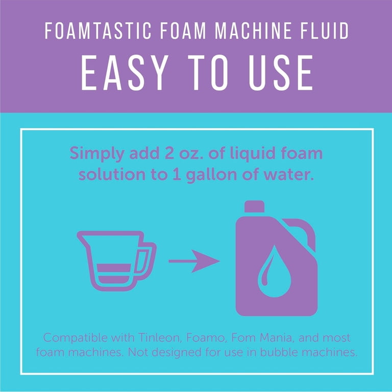 Non-toxic Foam Liquid Maplefield Foam Machine Fluid - 16 Gallons, Non ...
