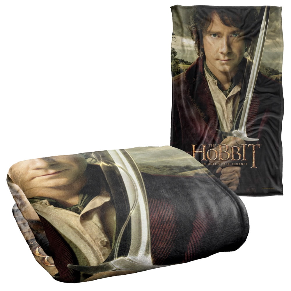 The Hobbit an Unexpected Journey Poster Silky Touch Super Soft Throw ...