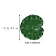 15 Pcs Mini Artificial Lily Pads for Ponds Simulated Lotus Leaf Flowers ...