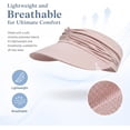 2026 NEW Women's UPF 50+ UV Protection Sun Visor Hat,Sun Hats for Women ...