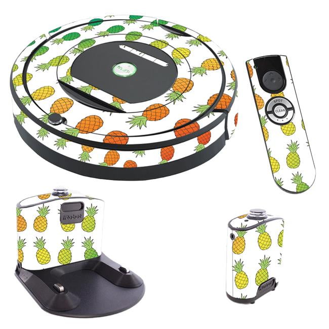 MightySkins IRRO770-Rainbow Pineapples Skin for iRobot Roomba 770 Robot ...