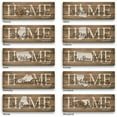 Home State Personalized 6" x 18" or 9 x 27 Canvas - Walmart.com