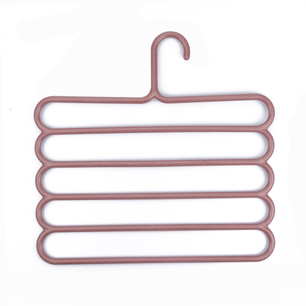 Machinehome 5 Layers Clothes Rack Holder Hook Pants Trousers Denim ...