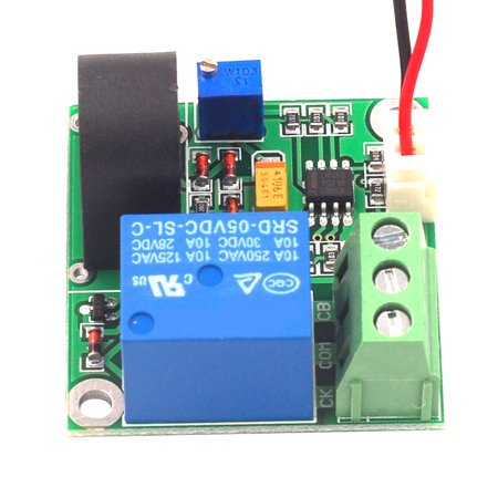 12V 0-5A AC Current Detection Sensor Module 0-5A Switch Output Sensor ...