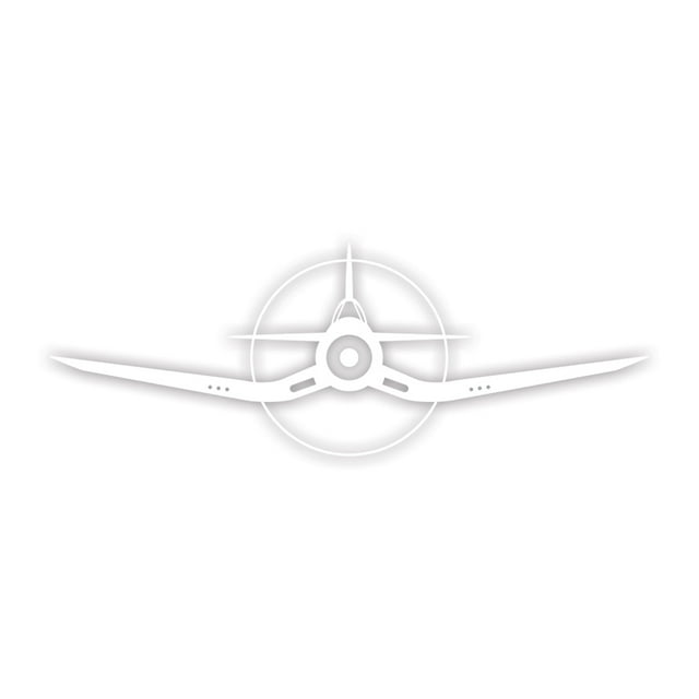 F4U Corsair Sticker Decal Die Cut - Self Adhesive Vinyl - Weatherproof ...