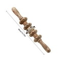 Wangjiaoid Wood Nine Wheel Abdominal Massager Massage Wheel Massage