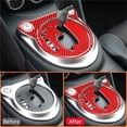 Car Interior For 370Z Carbon Fiber Central Console Gear Shifter Panel ...