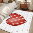 3'x5' Area Rugs, Valentine's Day Indoor Outdoor Area Rug for Living ...