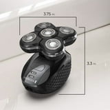 Remington Balder Pro Head Shaver, Cordless, 100% Waterproof, Black ...