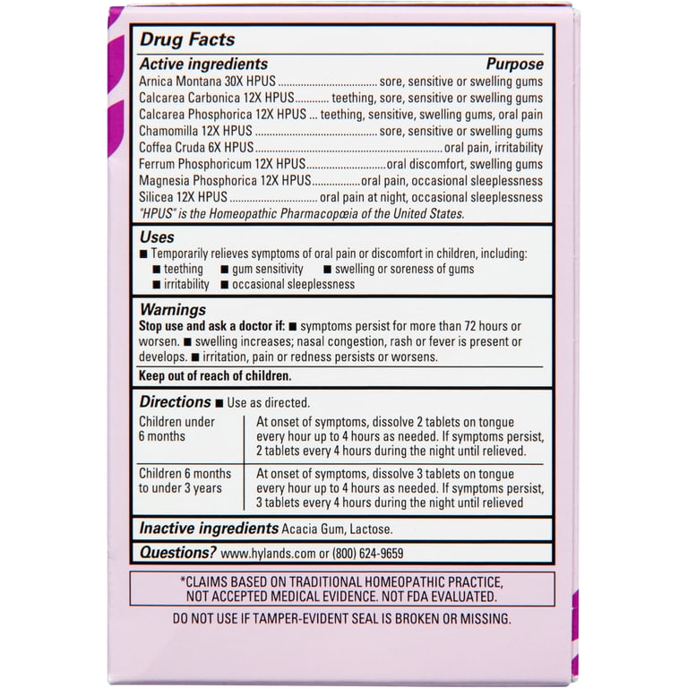 Hylands Tiny Cold, Quick-Dissolving Tablets 125 Tablets, 53% OFF