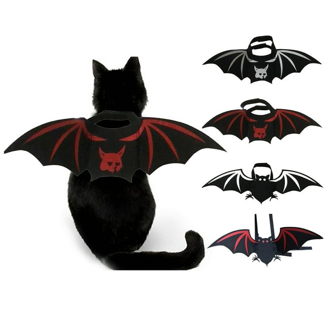 shenmeida Halloween Dog Costume Pet Bat Wings for Funny Cat Bat Wings ...