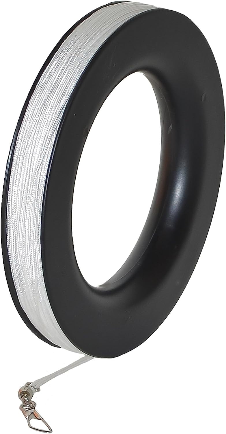 In the Breeze 3423 — Braided Kite Line on Hoop, Black, 100 lb x 300 ft ...