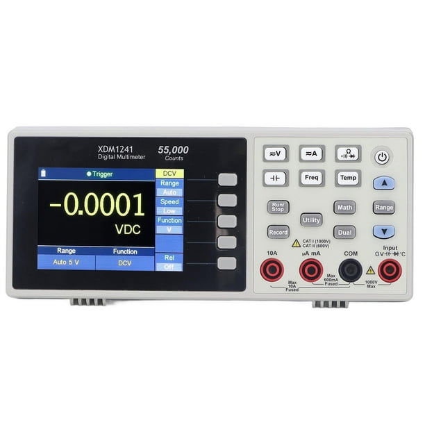 XDM1241, Dual Line Display 55000 Count Digital Multimeter Portable ...