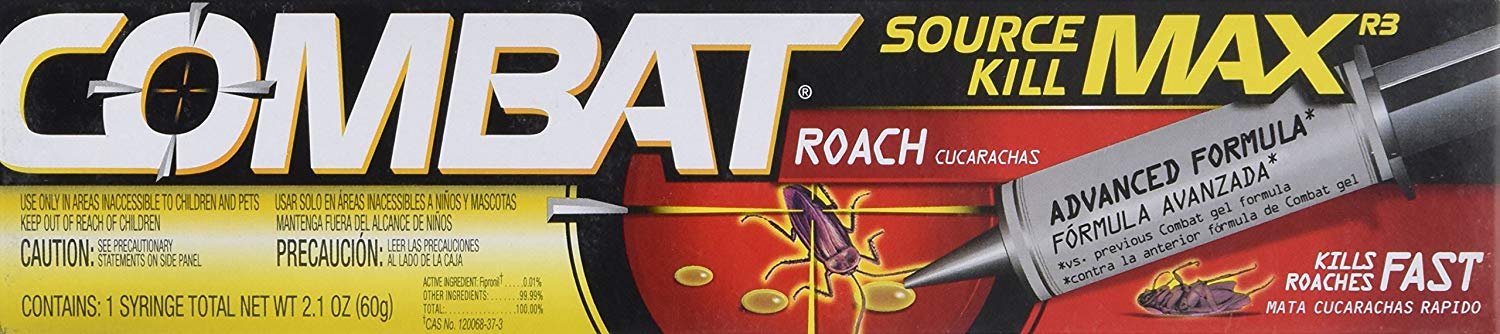 Combat Source Kill Max Roach Killing Gel, 60 Grams Pack of 4 , Combat ...