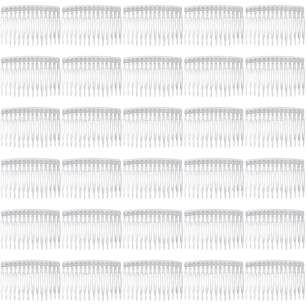 Click here for Kakowely 50pcs Hair Side Combs Women Transparent H... prices