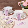 60Pcs Paper Ice Cup Care Instructions Cards Pink 10x4.7x0.01cm for DIY ...