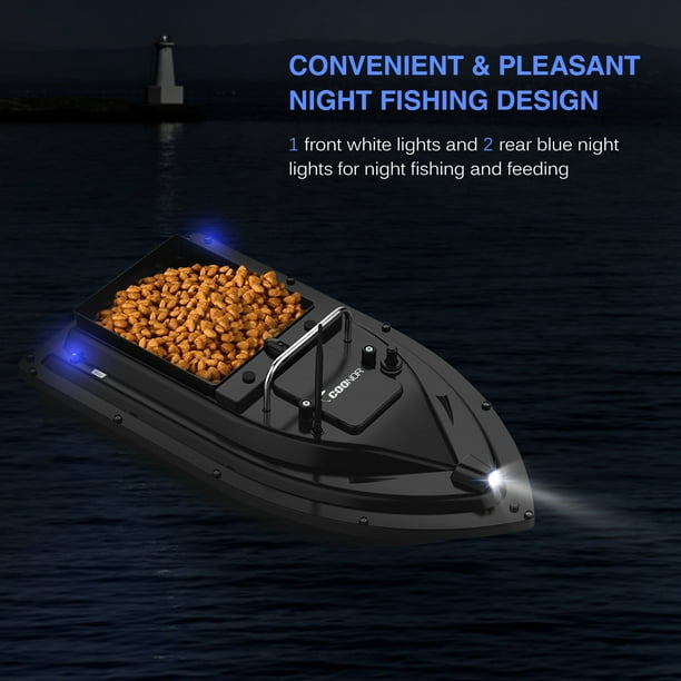 COONOR remote control boat,400 500m Boat Bait Remote Boat With 400-500m ...