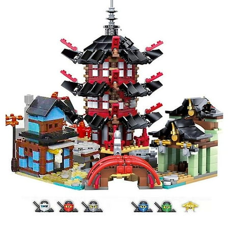 HEFEI,New 2021 New Series City Gardens Temple Of Airjitzu Ninja House ...