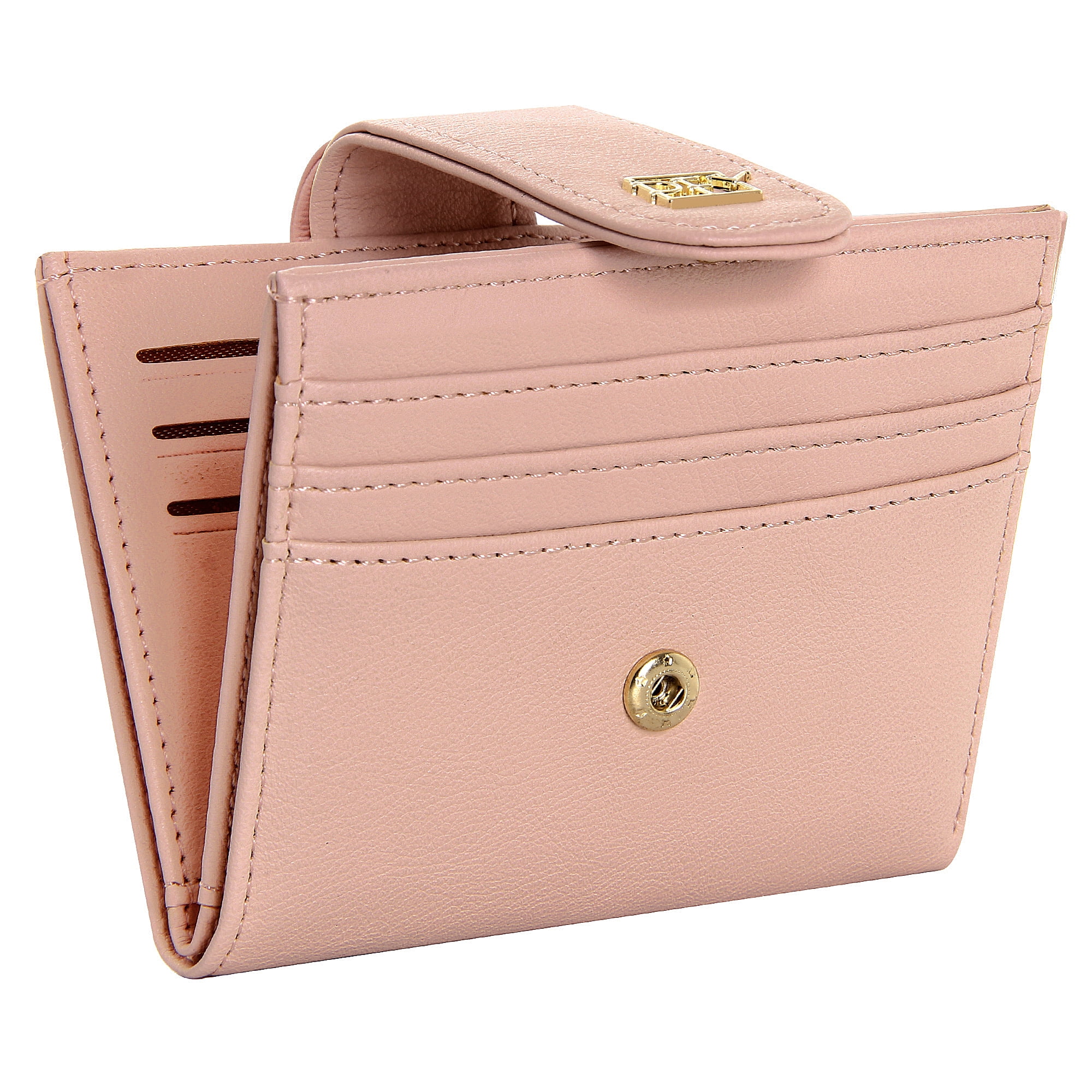 Badiya Women Small Wallets And Women Slim Bifold Credit Card Holder ...