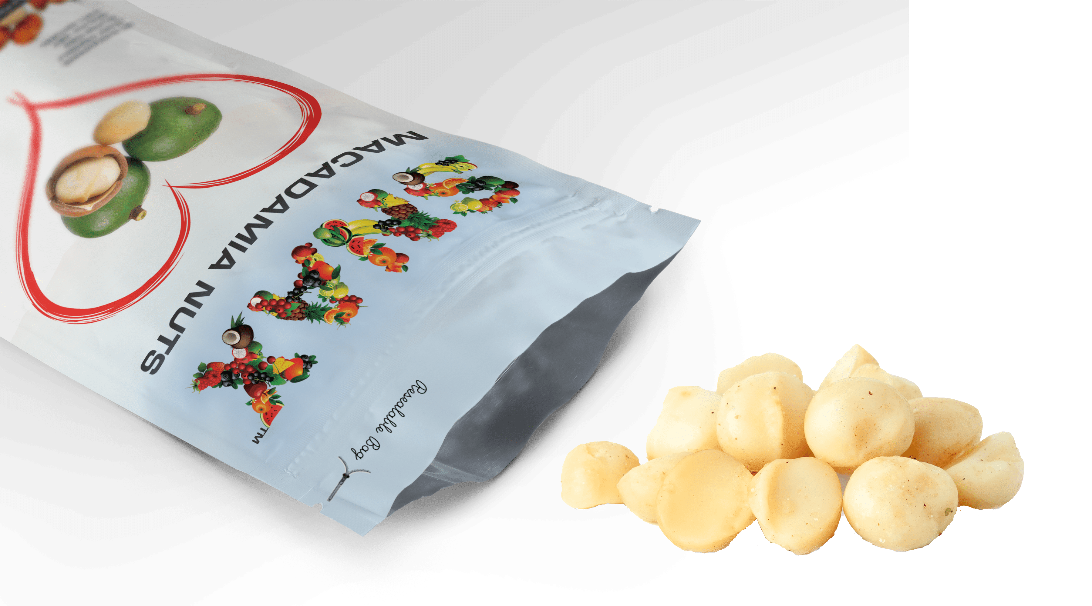 Treat Of The Day! Organic Macadamia Nuts - Roasted & Sea Salted - 32oz ...