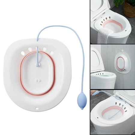 serony Sitz Bath Washing Hip Basin Folding Bath Toilet Bidet Tub ...
