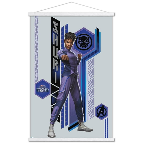 Marvel Black Panther: Wakanda Forever - Shuri Wall Poster with Magnetic ...