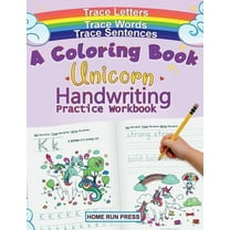 Handwriting Workbook for Kids Coloring Book for Kids Ages 4-8: Trace ...