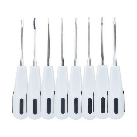 Tib 8pcs/set Dental Luxating Lift Elevators Clareador Curved Root ...