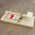 Elbourn Indoor Wooden Mouse Traps, Classic Mice Rat Rodent Catch Trap ...