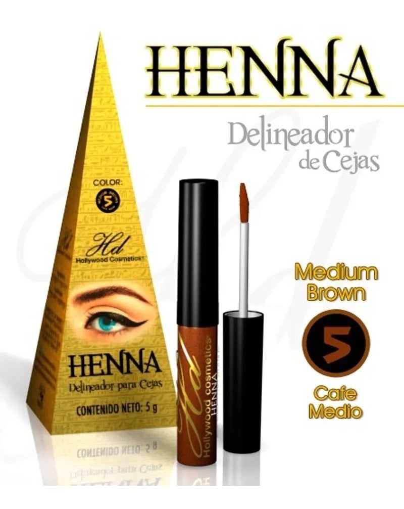 Henna Natura Para Cejas Henna Brows Arabe Tatto Semipermanen café medio ...