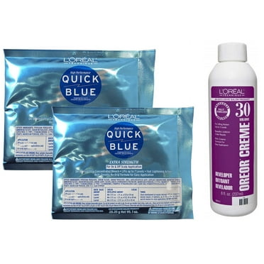 L'Oreal Quick Blue High Performance Powder Lightener Packette , 1 oz ...