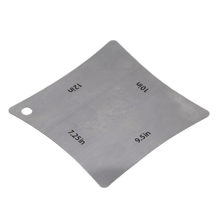 Guitar Fretboard Radius Gauge, 7.25-12 Inch Stainless Steel Fingerboard ...