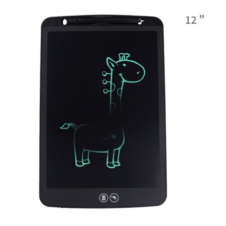 Tongliya 1 ABS 12" Solid Color Partially Erasable LCD Liquid Crystal ...