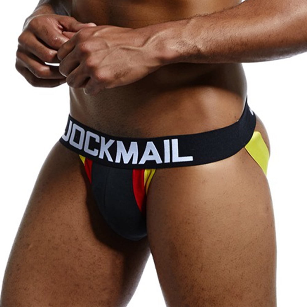 Mizok Mens Jockstraps Underwear Jock Strap Sexy Mesh Athletic