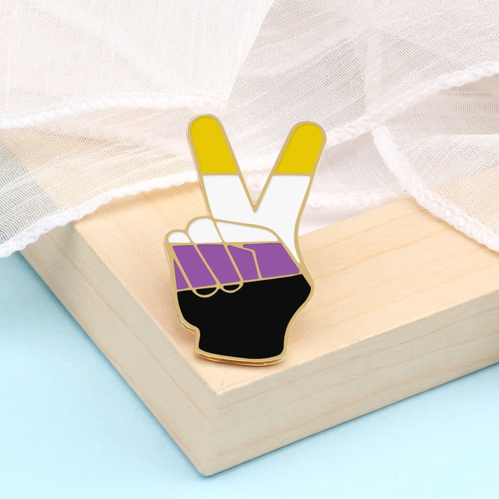 50 Estilos Creativos LGBTQ Esmalte Pines Arco Iris Bandera Broche ...