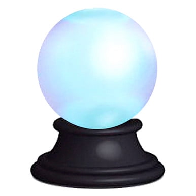 Magic Crystal Ball with Lights and Sounds Running Press Miniature ...