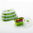 Collapsible Foldable Silicone Food Storage Containers, Ktichen ...