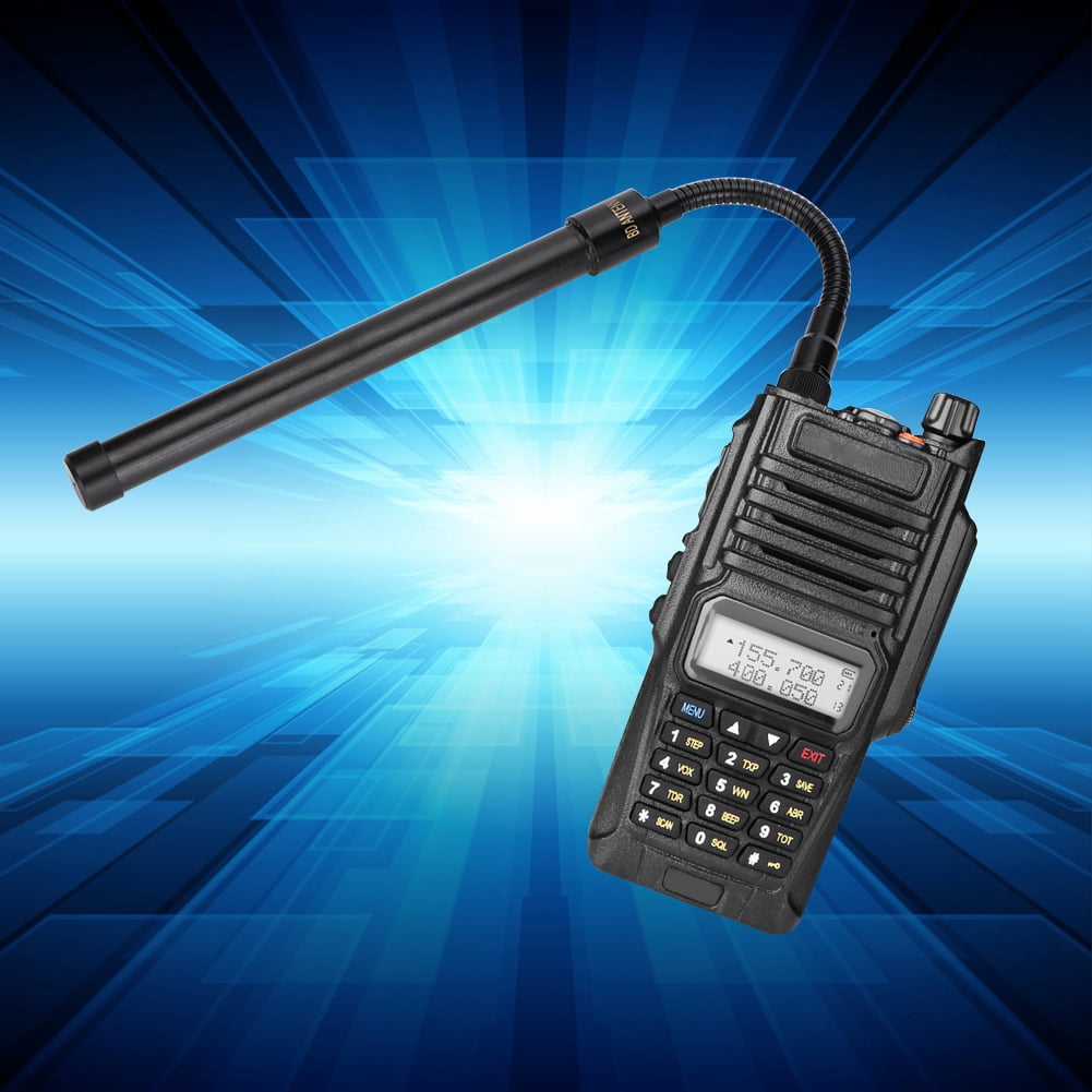 Antena táctica plegable Bling Bling para walkie-talkie de banda dual ...