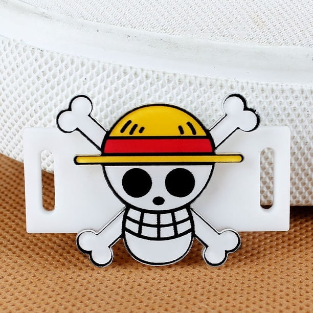 Anime One Piece Sepatu Charms Kartun Luffy Zoro Chopper Portgas D Ace ...