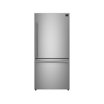 Midea 18.7 Cu. Ft. Bottom Mount Refrigerator, Stainless Steel ...