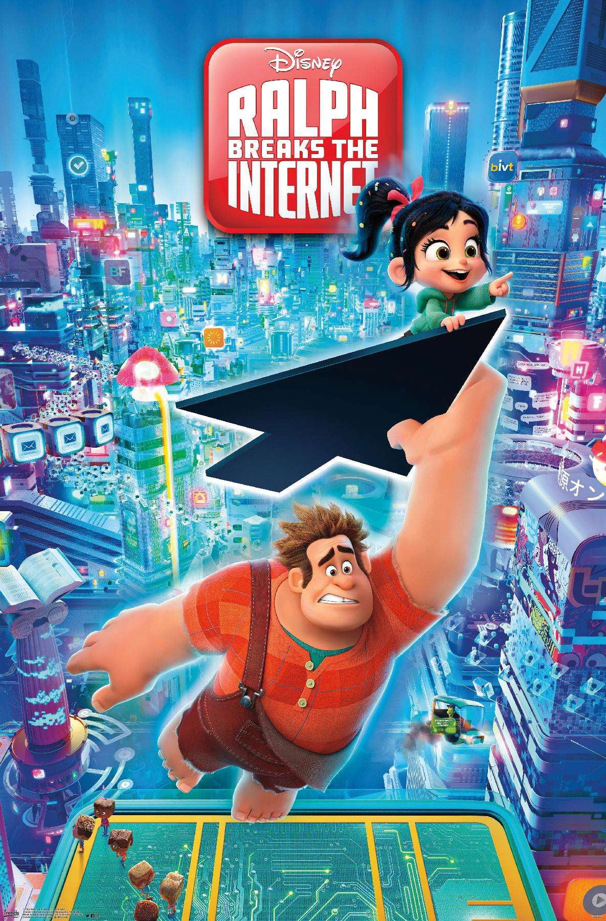 Disney Wreck It Ralph: Ralph Breaks The Internet - One Sheet Wall ...