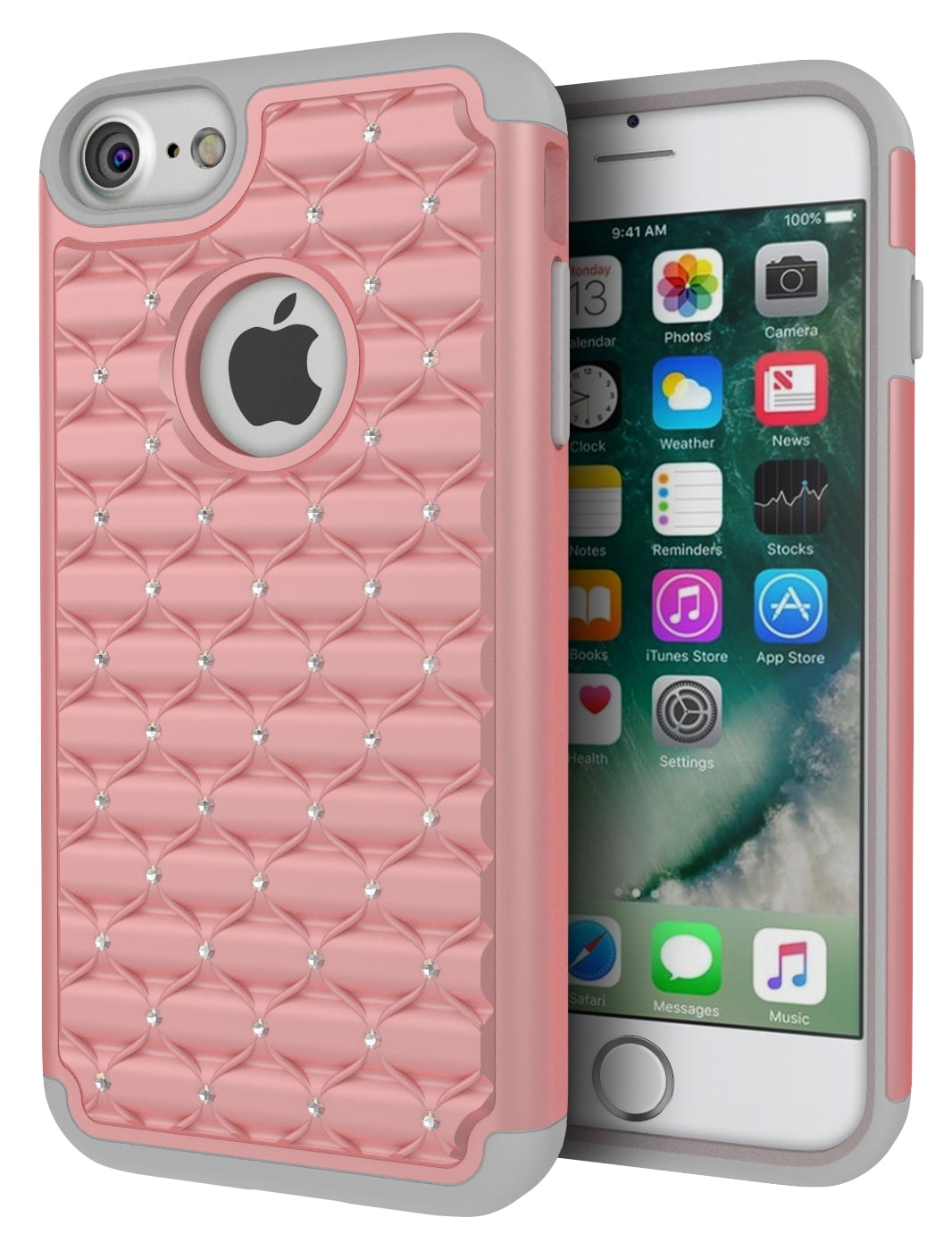 iPhone 7 Case, Cimo [Shockproof] Heavy Duty Shock Absorbing Protection ...