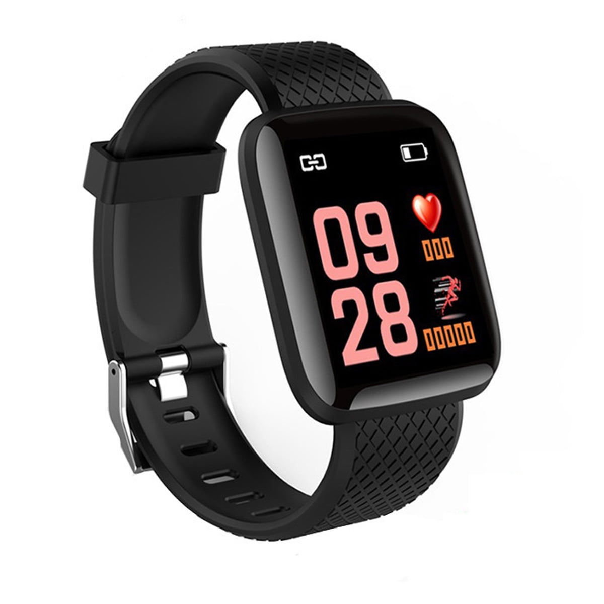 Pulsera inteligente Bluetooth 116plus D13 - Versión en inglés color negro | Walmart en línea