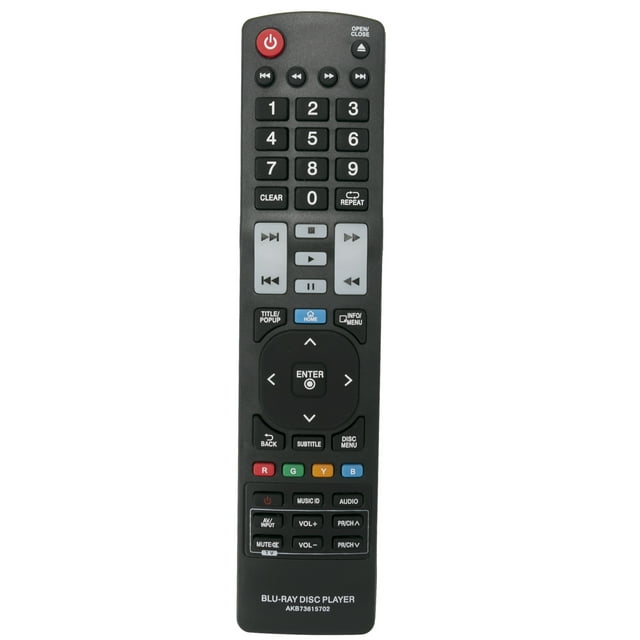 New remote control AKB73615702 for LG Blu-Ray Disc Player BP620 BP620N ...