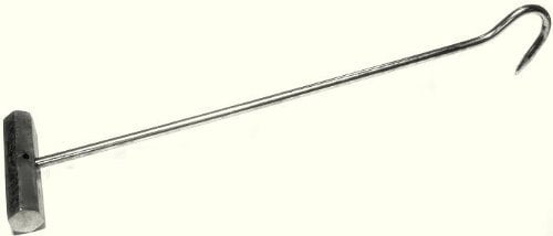 Super-Long Meat Hook / Poultry-Dolly Hook w/Aluminum Handle - 36 ...