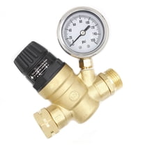 Shurflo 65 PSI Wall Mount Water Pressure Regulator, Chrome - Walmart.com