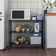 3-Shelf Adjustable Metal Shelf Wire Shelving Unit Storage Rack Display ...